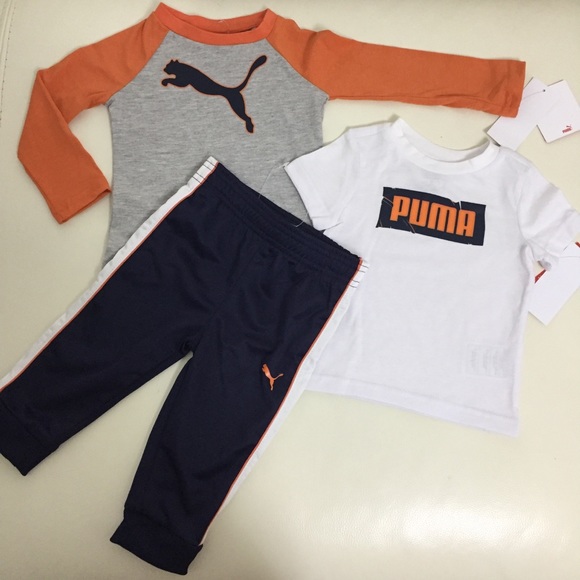 Puma | Matching Sets | Puma 3 Pieces Baby Boy Cute Outfit | Poshmark
